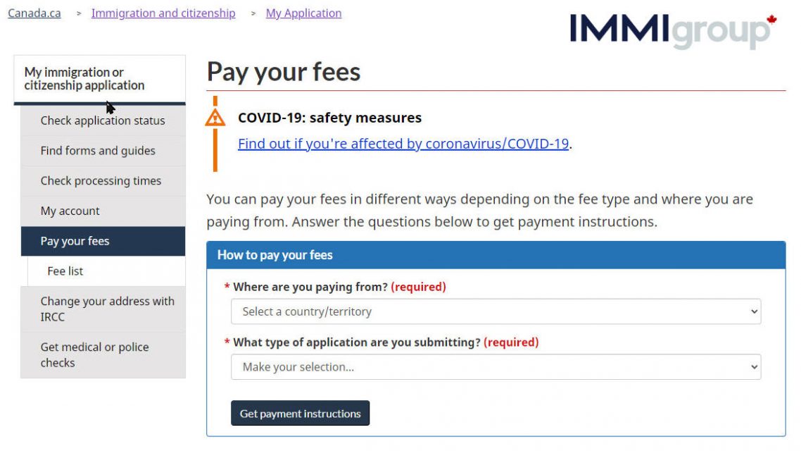 Paying Fees and Other Expenses for the Parents Sponsorship